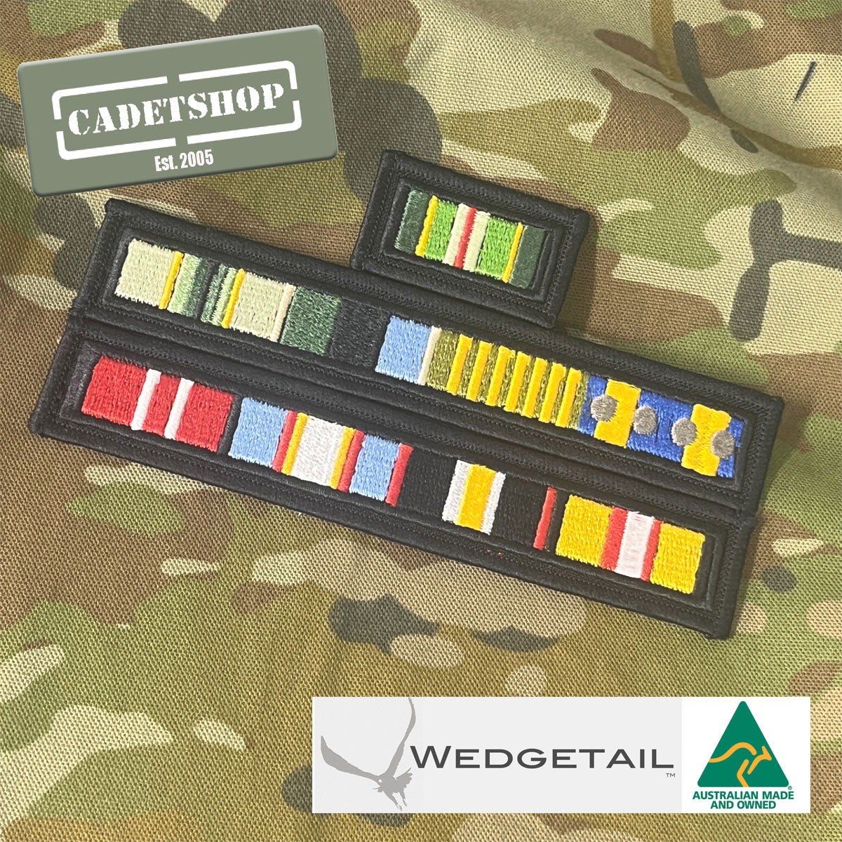 Emboidered Ribbon Bars – Wedgetail Tactical