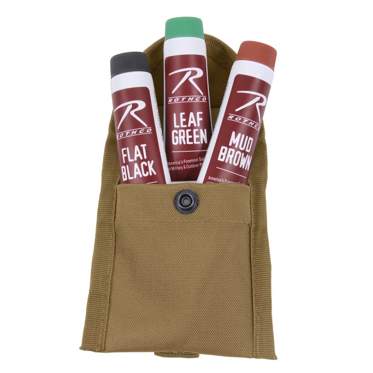 3 Tube Facepaint Camouflage Cam Cream Woodland – Wedgetail Tactical