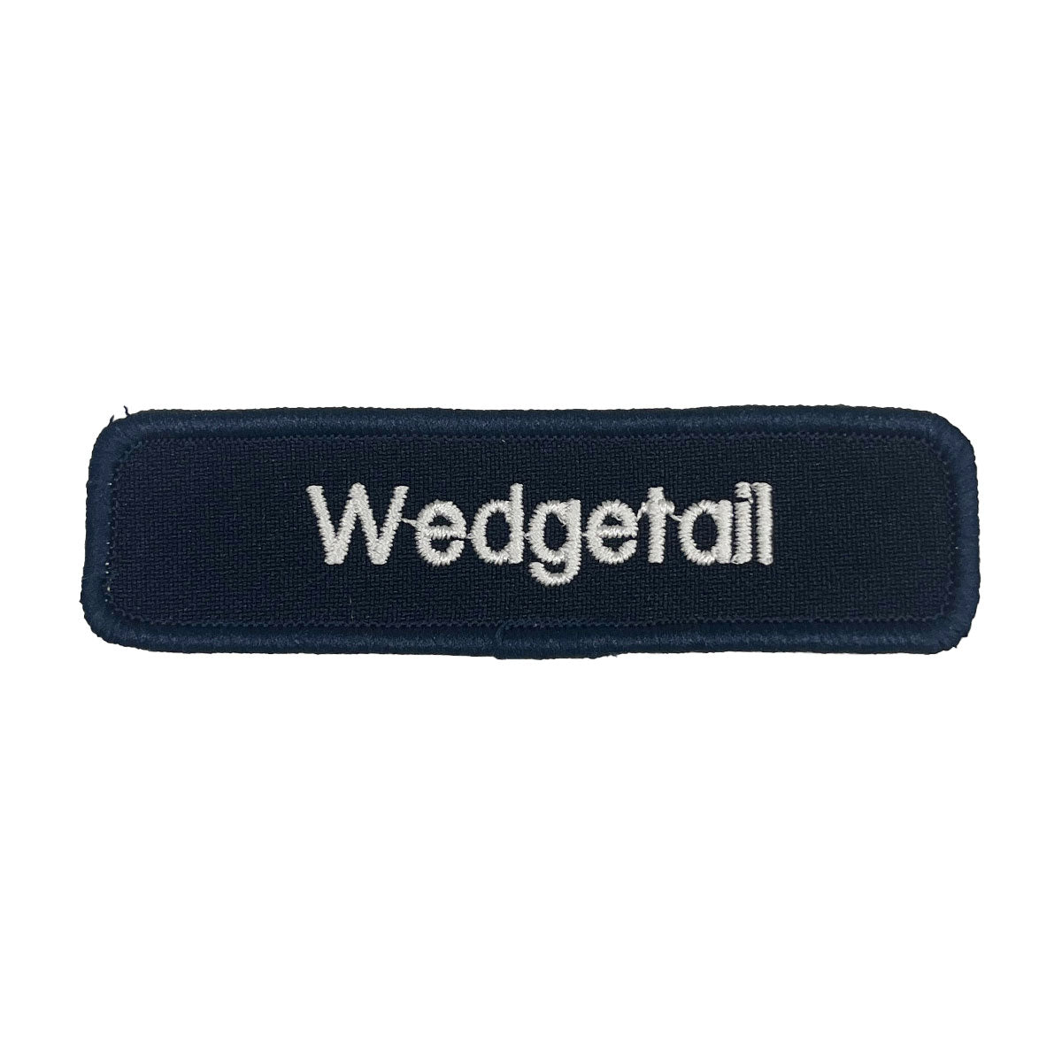 Custom Embroidered Ambulance Responder Name Tag White on Blue ...