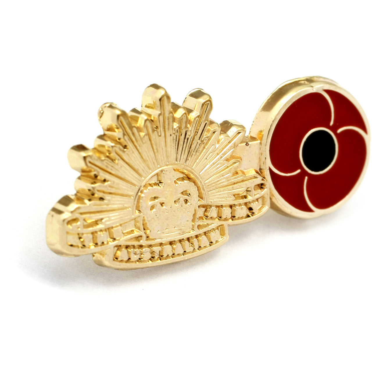 Army Poppy Lapel Pin – Wedgetail Tactical