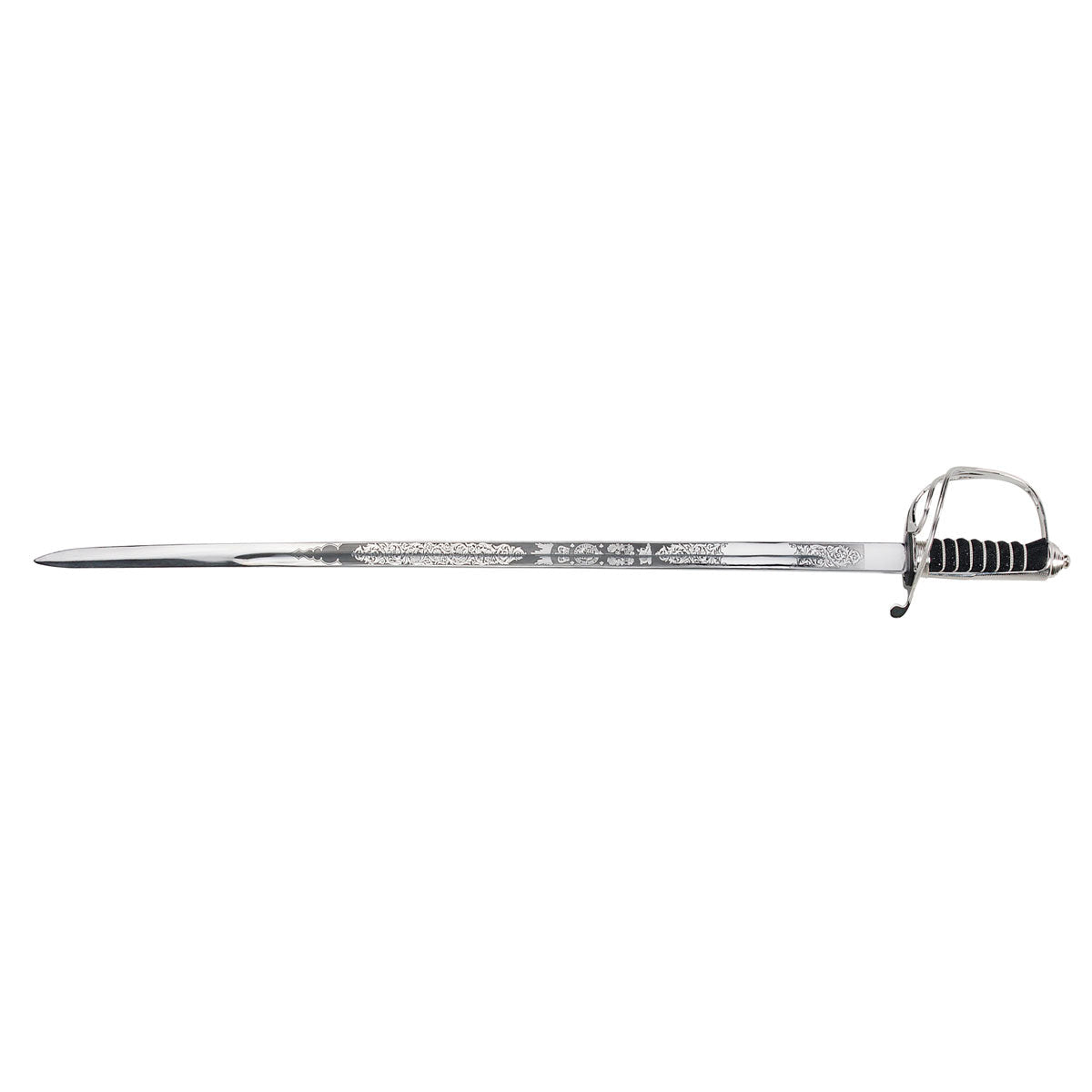 Artillery Officer Sword CIIIR Cypher Stainless Steel WKC – Wedgetail ...