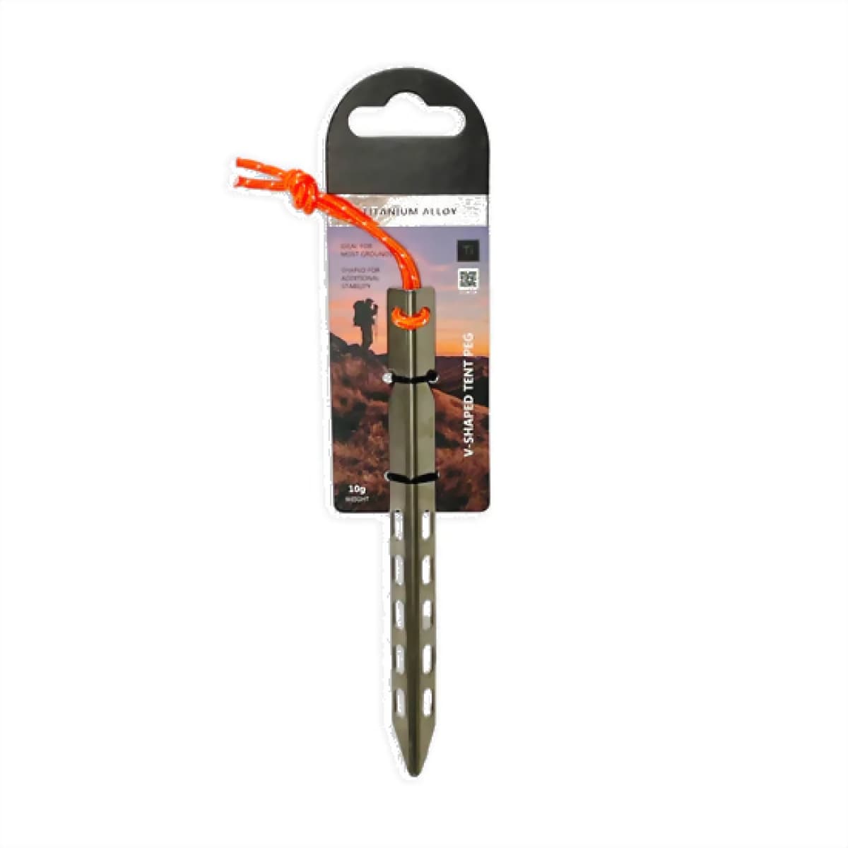 Domex Titanium V Shaped Tent peg – Wedgetail Tactical