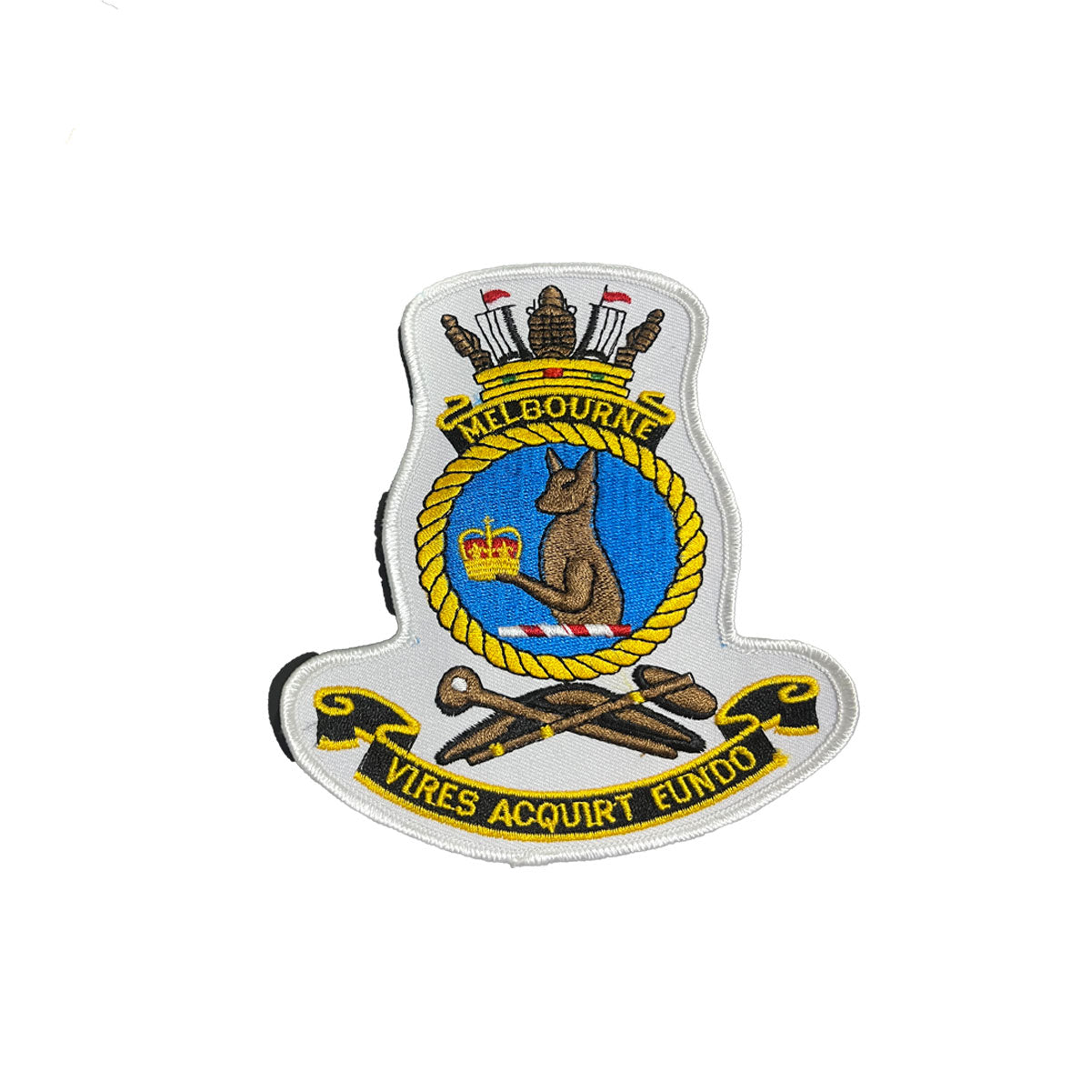 HMAS Melbourne Ships Crest Patch Navy – Wedgetail Tactical