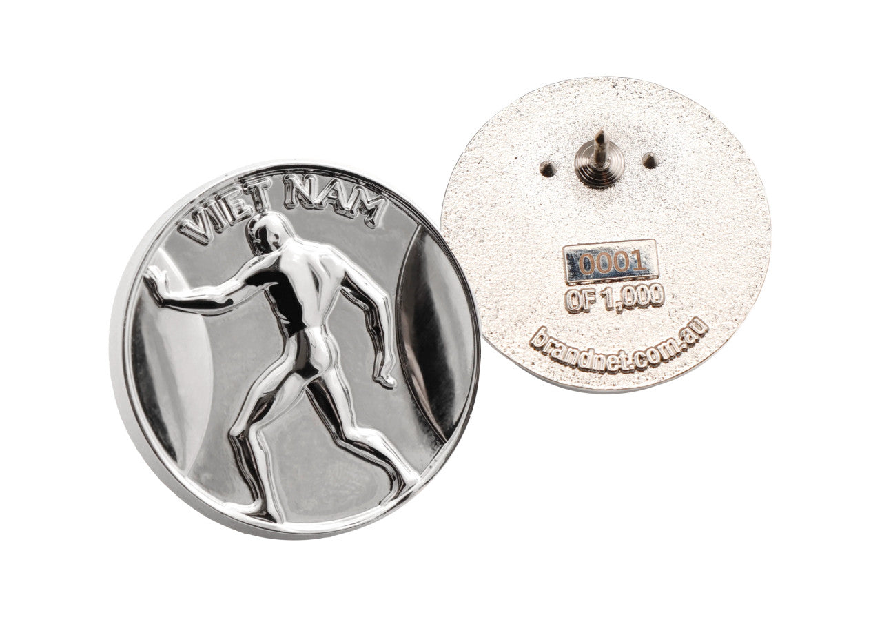 Vietnam Campaign Medal Limited Edition Lapel Pin – Wedgetail Tactical