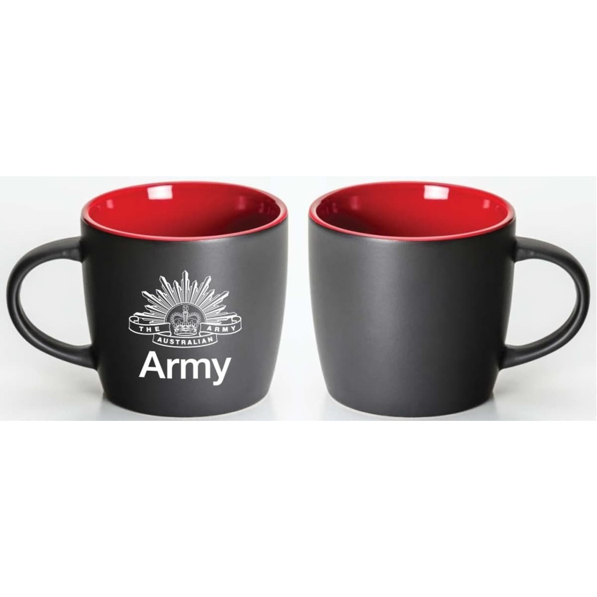 Army Mug Black/Red – Wedgetail Tactical