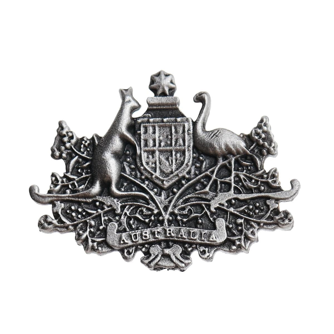 Australian Coat of Arms Pewter Lapel Pin – Wedgetail Tactical