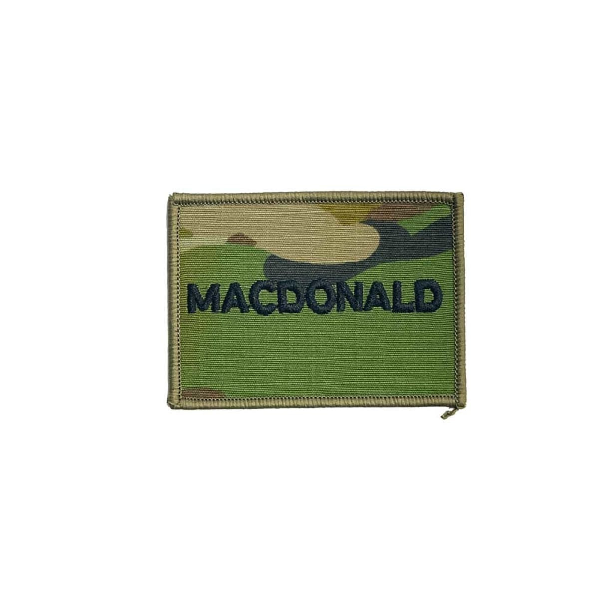 Custom Embroidered Personalised Name Patch AMCU – Wedgetail Tactical