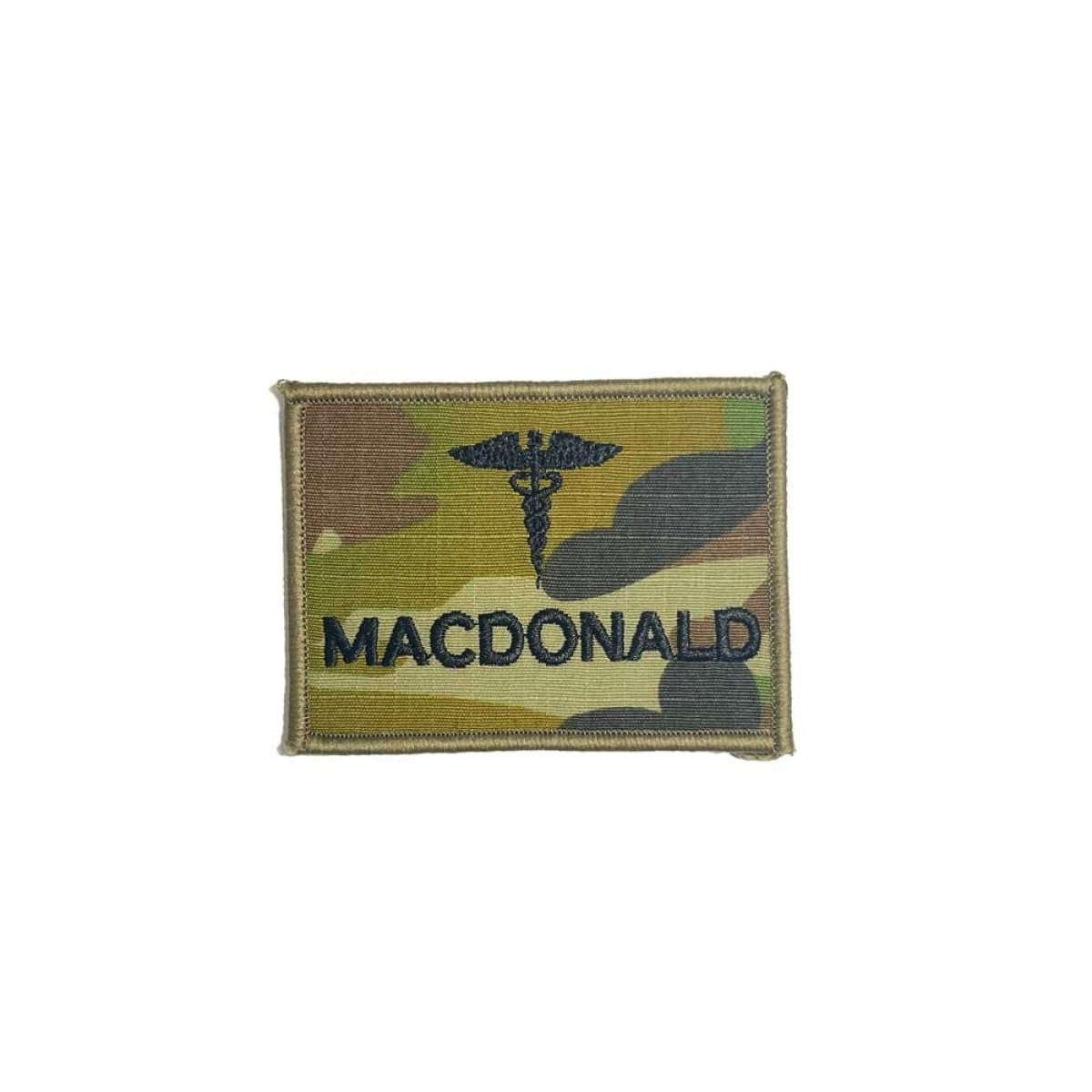 Custom Embroidered Personalised Name Patch Paramedic AMCU – Wedgetail ...