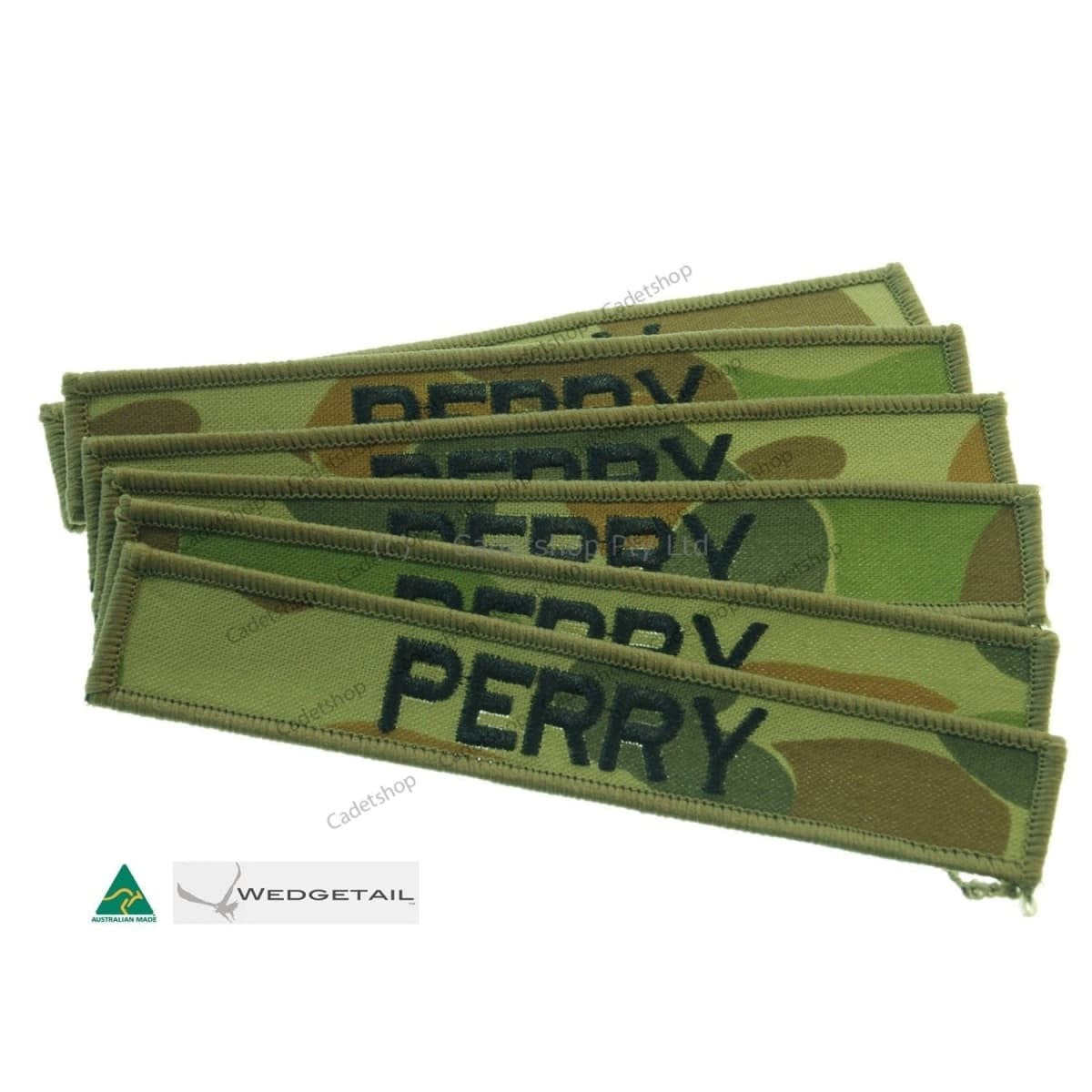 Custom Embroidered Personalised Name Tag DPCU – Wedgetail Tactical