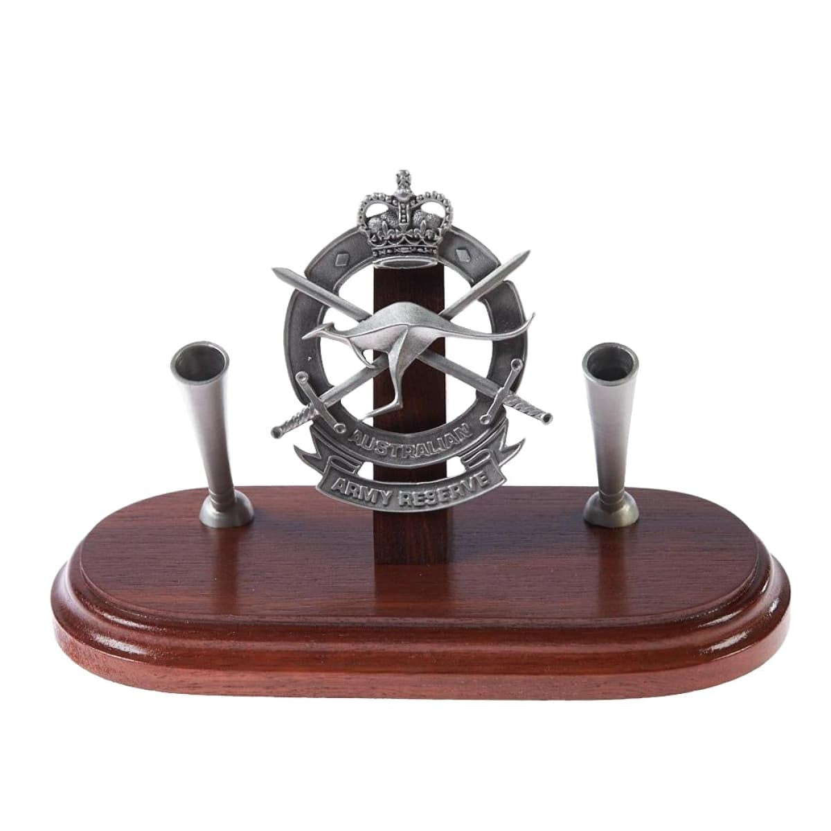 Desk Set Pewter Australian Army Reserve 2 Pen Desk Set – Wedgetail Tactical