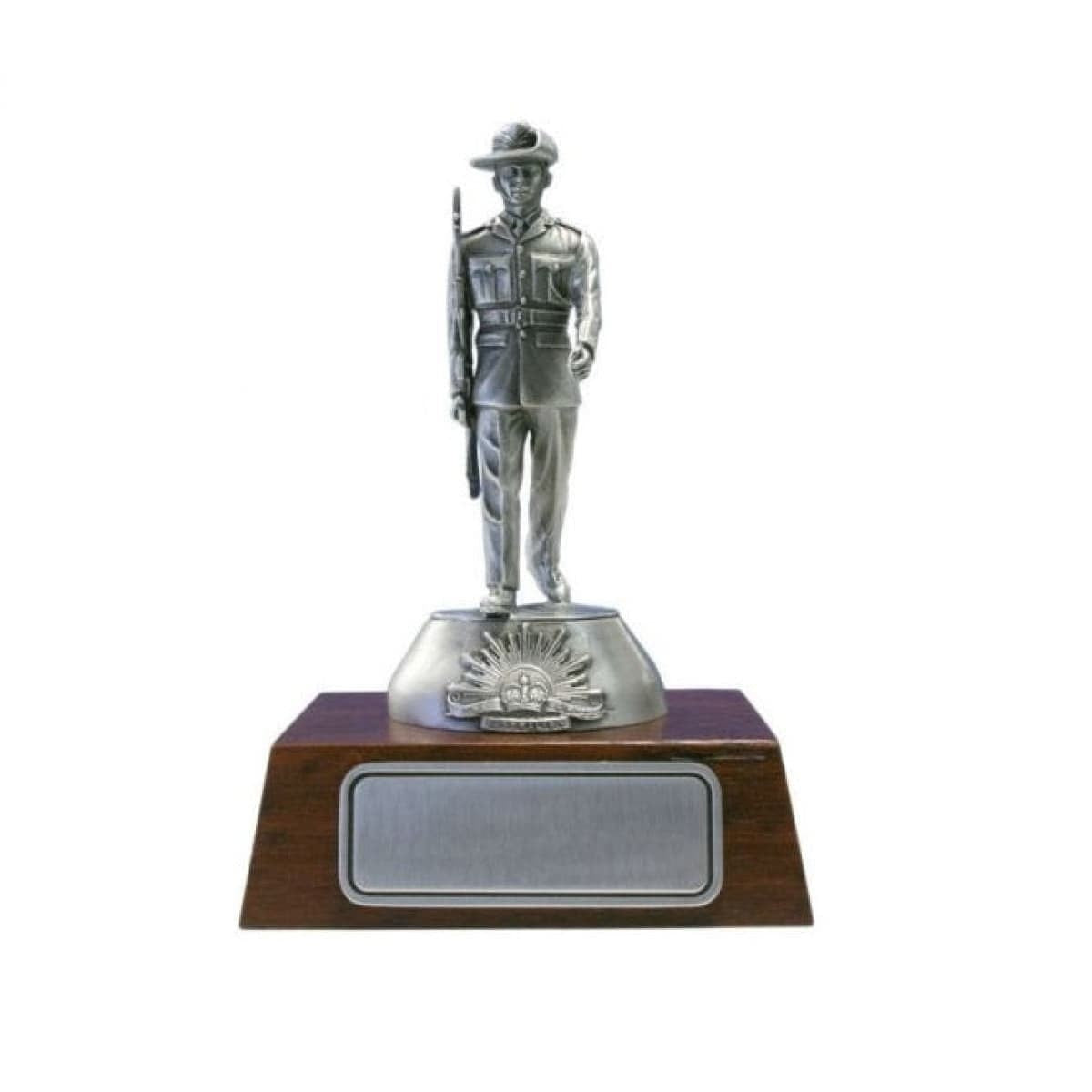 Pewter Australian Army Digger with Slouch Hat Figurine – Wedgetail Tactical