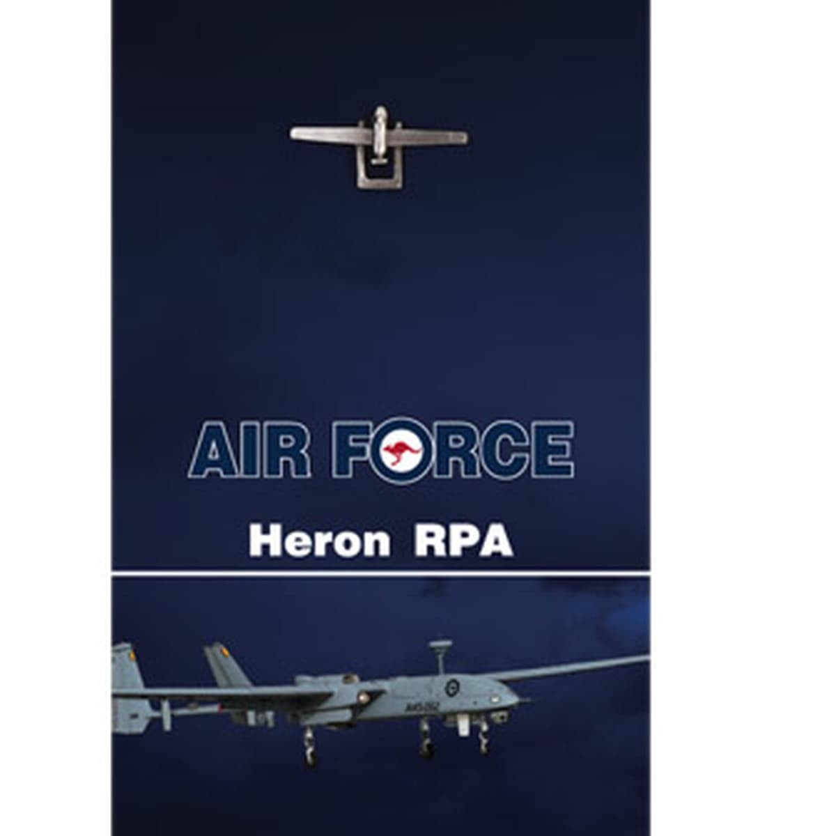 Lapel Pin RAAF Aircraft Heron UAV – Wedgetail Tactical