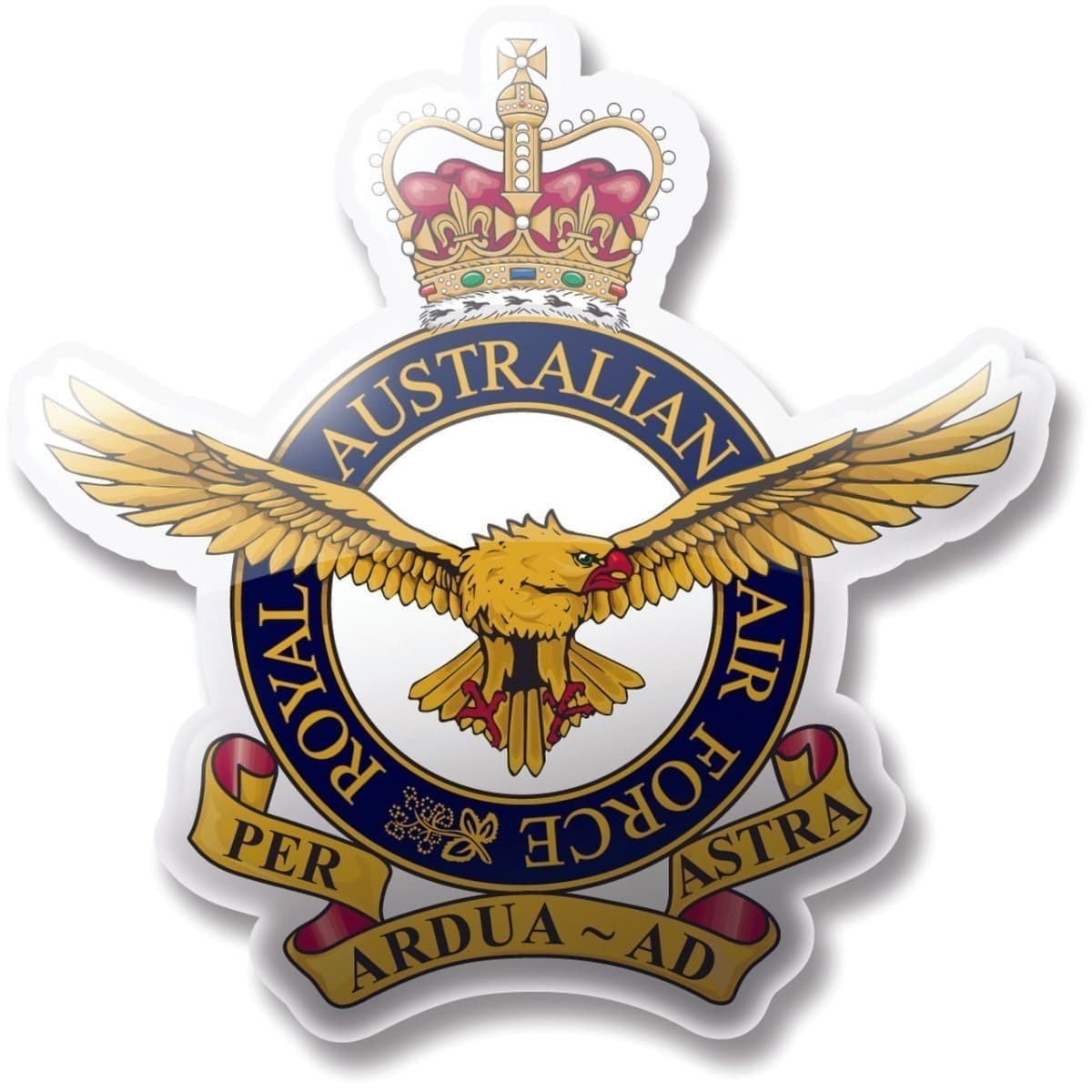 Magnet Royal Australian Air Force Ensign RAAF Crest – Wedgetail Tactical