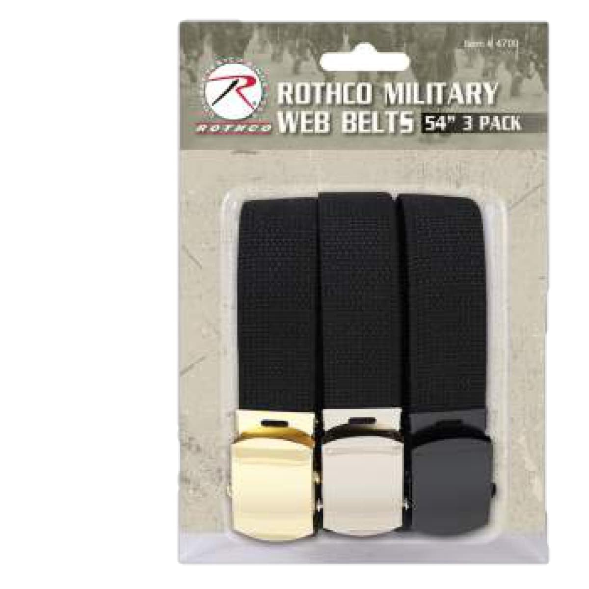Military Web Belts In 3 Pack – Wedgetail Tactical