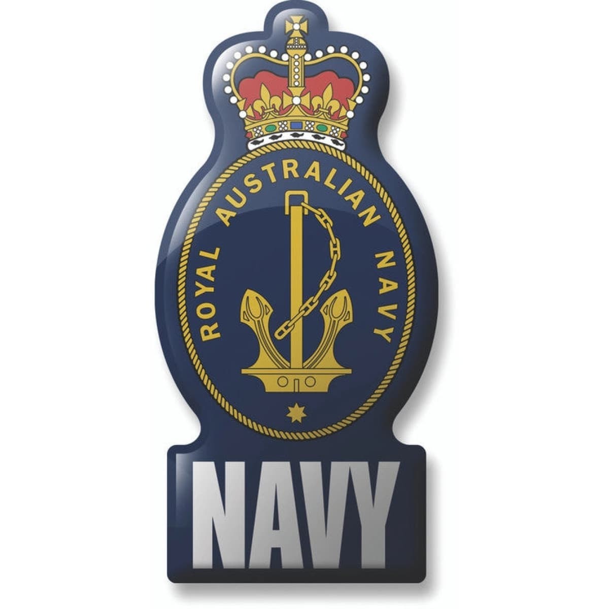 Navy Crest Magnet – Wedgetail Tactical